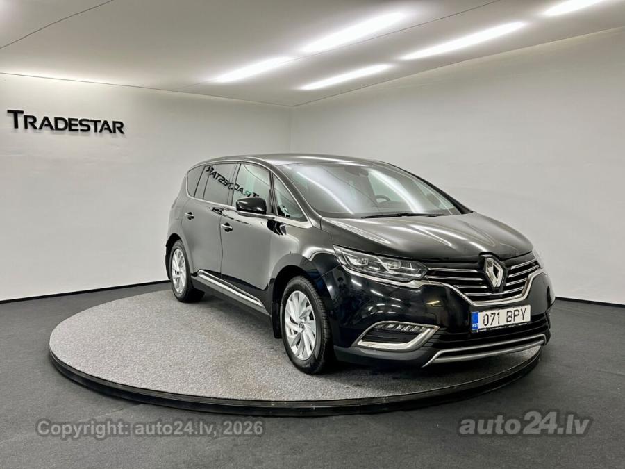 Melns Renault Espace 2016 Pērnava, ar dzinēja tilpumu 1.60 L un nobraukumu 288 tūkst. km par 10990 €, foto 3 vietnē AUTOMOTO.COM.LV