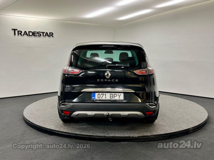 Melns Renault Espace 2016 Pērnava, ar dzinēja tilpumu 1.60 L un nobraukumu 288 tūkst. km par 10990 €, foto 6 vietnē AUTOMOTO.COM.LV