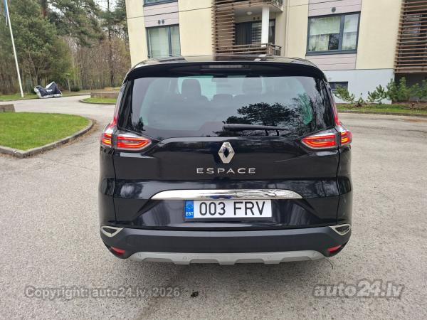 Melns Renault Espace 2016 Tallina, ar dzinēja tilpumu 1.60 L un nobraukumu 183 tūkst. km par 10990 €, foto 5 vietnē AUTOMOTO.COM.LV
