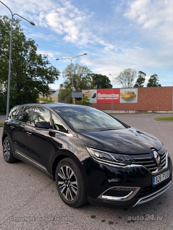 Black Renault Espace 2016 in Tallinn, with an engine capacity of 1.60 L and mileage of 202 thousand km for 9900 €, photo 2 on AUTOMOTO.COM.LV
