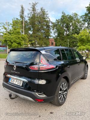 Melns Renault Espace 2016 Tallina, ar dzinēja tilpumu 1.60 L un nobraukumu 202 tūkst. km par 9900 €, foto 4 vietnē AUTOMOTO.COM.LV