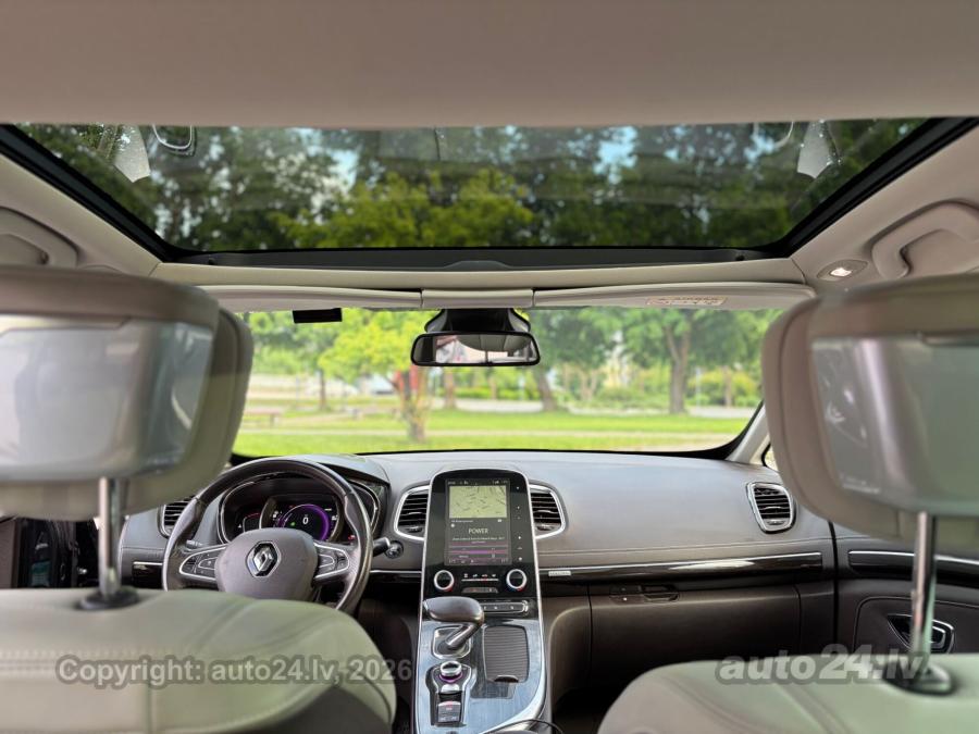 Melns Renault Espace 2016 Tallina, ar dzinēja tilpumu 1.60 L un nobraukumu 202 tūkst. km par 9900 €, foto 12 vietnē AUTOMOTO.COM.LV