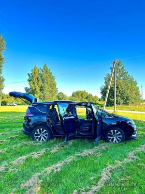 Melns Renault Espace 2016 Tartu, ar dzinēja tilpumu 1.60 L un nobraukumu 275 tūkst. km par 8990 €, foto 5 vietnē AUTOMOTO.COM.LV