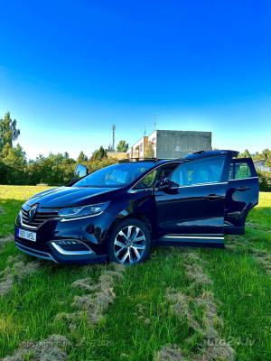 Melns Renault Espace 2016 Tartu, ar dzinēja tilpumu 1.60 L un nobraukumu 275 tūkst. km par 8990 €, foto 7 vietnē AUTOMOTO.COM.LV