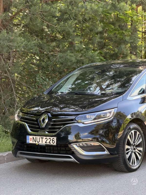 Melns Renault Espace 2017 Viļņa, ar dzinēja tilpumu 1.60 L un nobraukumu 255 tūkst. km par 13000 €, foto 2 vietnē AUTOMOTO.COM.LV