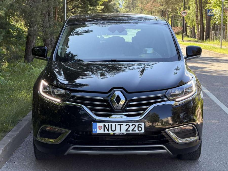 Black Renault Espace 2017 in Vilnius, with an engine capacity of 1.60 L and mileage of 255 thousand km for 13000 €, photo 9 on AUTOMOTO.COM.LV