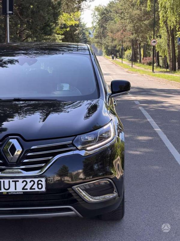 Melns Renault Espace 2017 Viļņa, ar dzinēja tilpumu 1.60 L un nobraukumu 255 tūkst. km par 13000 €, foto 9 vietnē AUTOMOTO.COM.LV