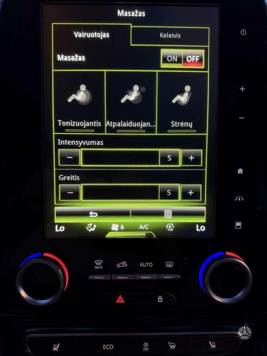 Black Renault Espace 2017 in Vilnius, with an engine capacity of 1.60 L and mileage of 255 thousand km for 13000 €, photo 18 on AUTOMOTO.COM.LV