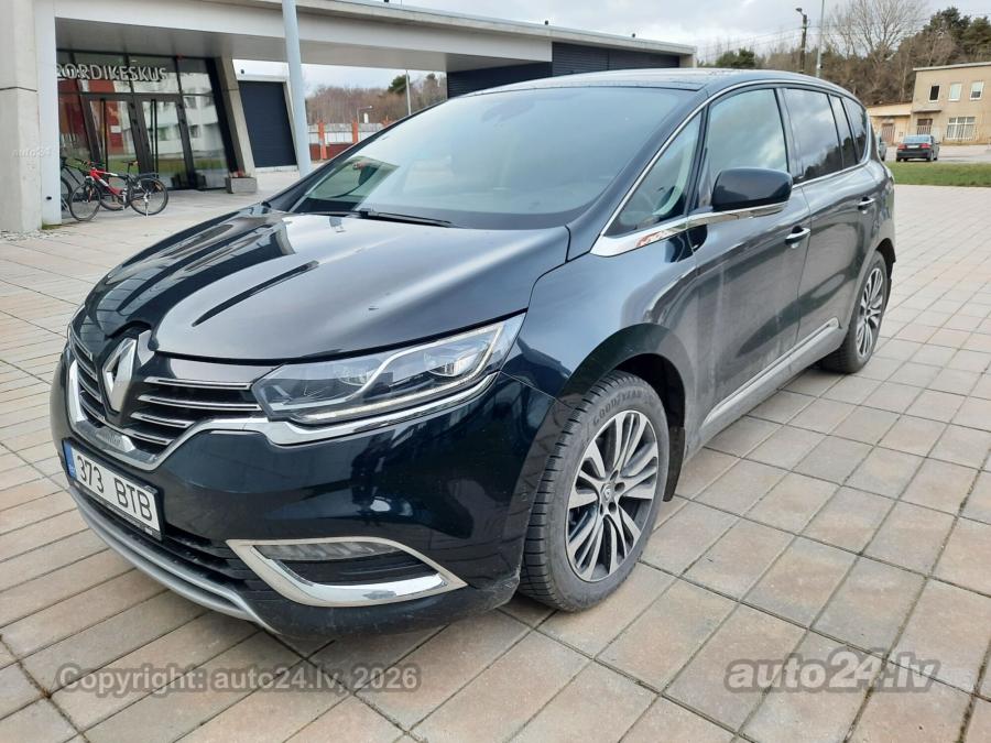 Черный Рено Эспейс 2017 в Таллин, объемом двигателя 1.60 л и пробегом 218 тыс. км за 11800 €, фото 4 на AUTOMOTO.COM.LV