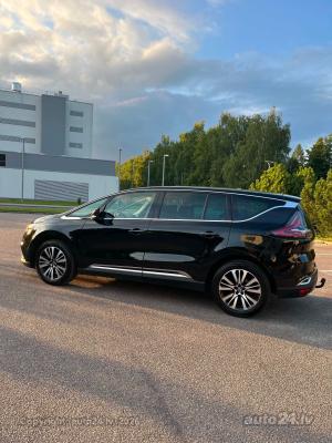 Black Renault Espace 2017 in Tartu, with an engine capacity of 1.60 L and mileage of 220 thousand km for 10990 €, photo 4 on AUTOMOTO.COM.LV