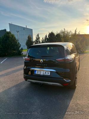 Black Renault Espace 2017 in Tartu, with an engine capacity of 1.60 L and mileage of 220 thousand km for 10990 €, photo 5 on AUTOMOTO.COM.LV