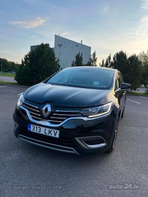 Black Renault Espace 2017 in Tartu, with an engine capacity of 1.60 L and mileage of 220 thousand km for 10990 €, photo 6 on AUTOMOTO.COM.LV