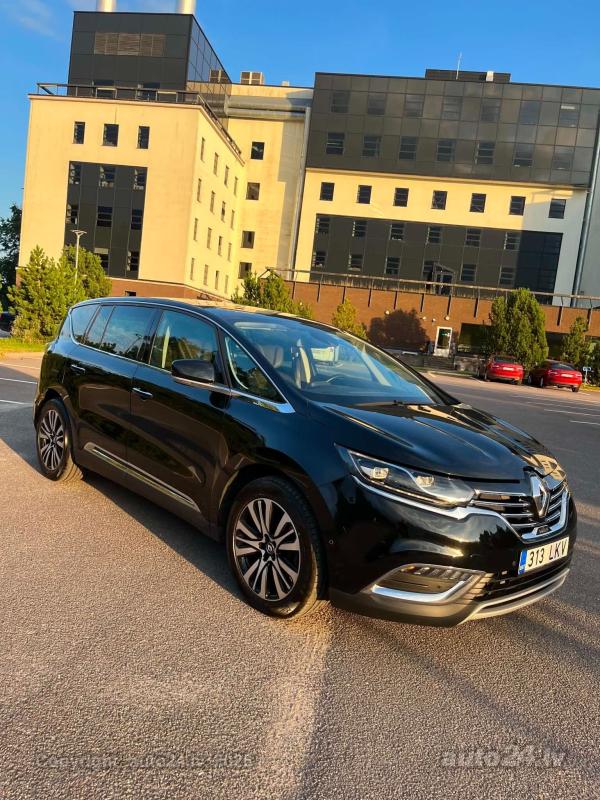 Black Renault Espace 2017 in Tartu, with an engine capacity of 1.60 L and mileage of 220 thousand km for 10990 €, photo 7 on AUTOMOTO.COM.LV