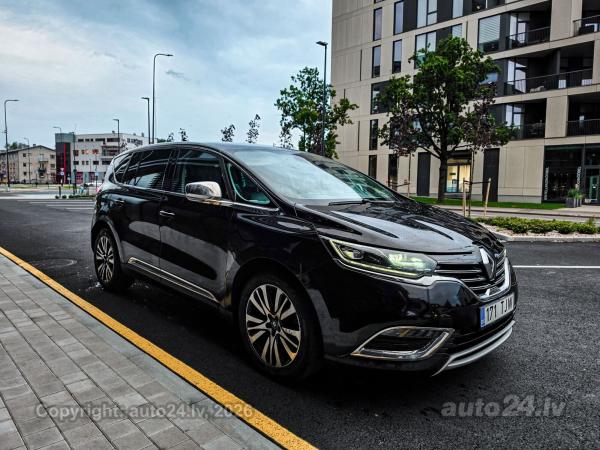 Melns Renault Espace 2017 Pērnava, ar dzinēja tilpumu 1.60 L un nobraukumu 180 tūkst. km par 12900 €, foto 1 vietnē AUTOMOTO.COM.LV