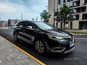 Melns Renault Espace 2017 Pērnava, ar dzinēja tilpumu 1.60 L un nobraukumu 180 tūkst. km par 12900 €, foto  vietnē AUTOMOTO.COM.LV