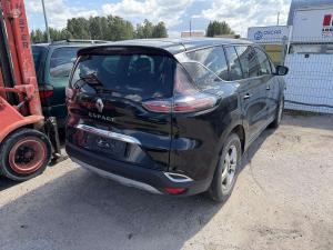 Black Renault Espace 2018 in Radviliskis, with an engine capacity of 1.60 L and mileage of 293 thousand km for 3300 €, photo 6 on AUTOMOTO.COM.LV