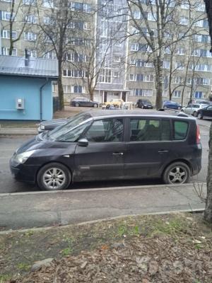Black Renault Espace 2003 in Riga, with an engine capacity of 2.20 L and mileage of 350 thousand km for 900 €, photo  on AUTOMOTO.COM.LV