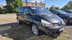 Melns Renault Espace 2004 Liepāja, ar dzinēja tilpumu 2.20 L un nobraukumu 260 tūkst. km par 1850 €, foto 4 vietnē AUTOMOTO.COM.LV