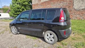 Melns Renault Espace 2004 Liepāja, ar dzinēja tilpumu 2.20 L un nobraukumu 260 tūkst. km par 1850 €, foto 6 vietnē AUTOMOTO.COM.LV