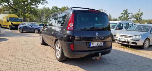 Melns Renault Espace 2004 Valmiera, ar dzinēja tilpumu 2.20 L un nobraukumu 259 tūkst. km par 1600 €, foto 4 vietnē AUTOMOTO.COM.LV