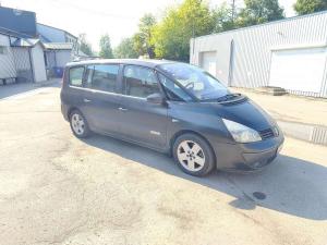 Black Renault Espace 2005 in Panevezys, with an engine capacity of 2.19 L and mileage of 370 thousand km for 500 €, photo 4 on AUTOMOTO.COM.LV
