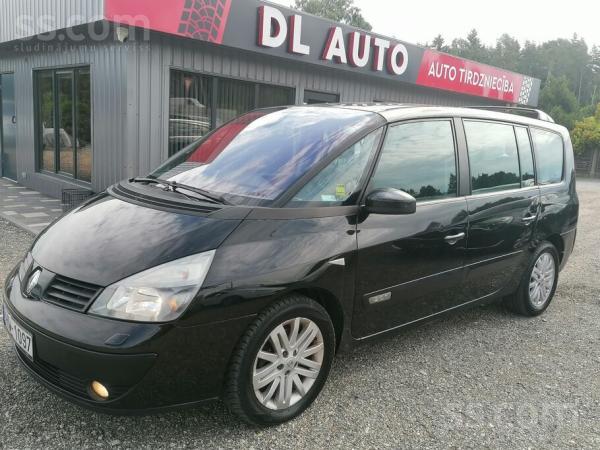 Black Renault Espace 2006 in Valmiera, with an engine capacity of 2.00 L and mileage of 285 thousand km for 3750 €, photo 6 on AUTOMOTO.COM.LV