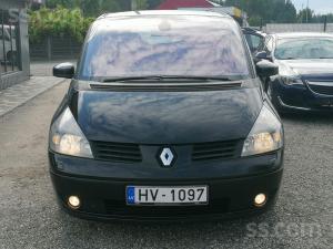 Black Renault Espace 2006 in Valmiera, with an engine capacity of 2.00 L and mileage of 285 thousand km for 3750 €, photo 8 on AUTOMOTO.COM.LV