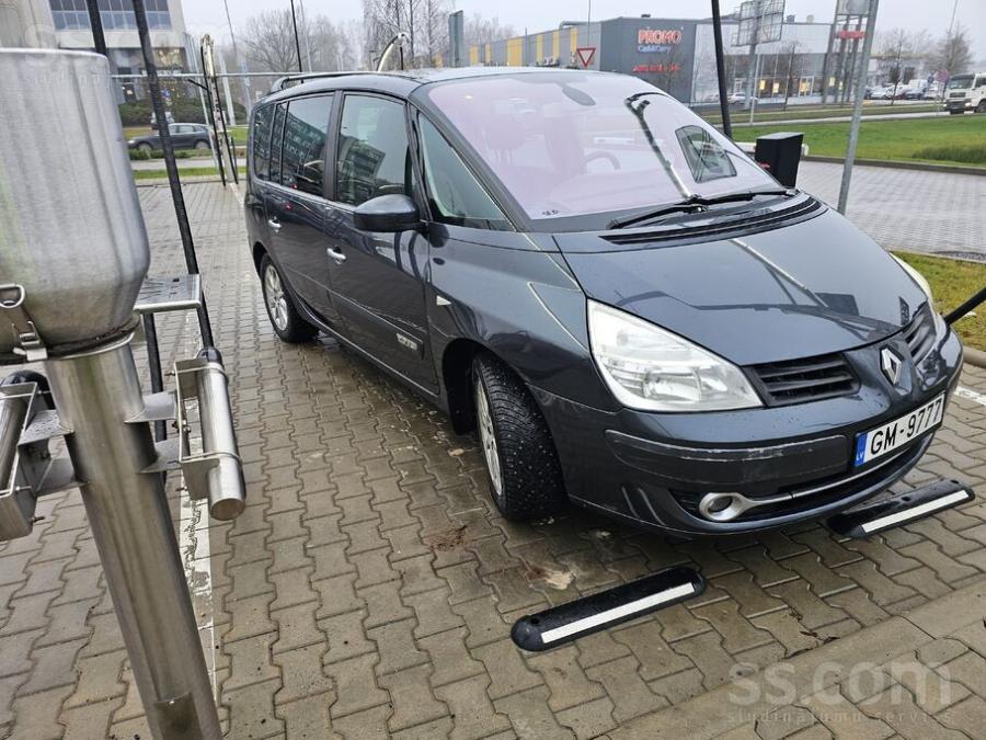 Melns Renault Espace 2007 Rīga, ar dzinēja tilpumu 2.00 L un nobraukumu 340 tūkst. km par 2200 €, foto 2 vietnē AUTOMOTO.COM.LV