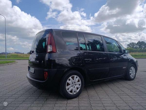 Melns Renault Espace 2007 Kauņa, ar dzinēja tilpumu 2.00 L un nobraukumu 160 tūkst. km par 2000 €, foto 3 vietnē AUTOMOTO.COM.LV