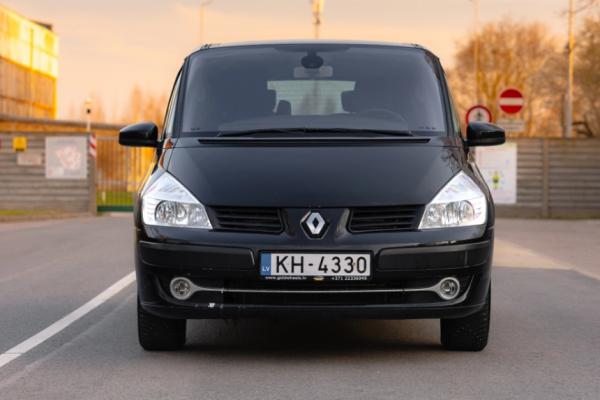 Black Renault Espace 2008 in Riga, with an engine capacity of 2.00 L and mileage of 336 thousand km for 2400 €, photo 3 on AUTOMOTO.COM.LV