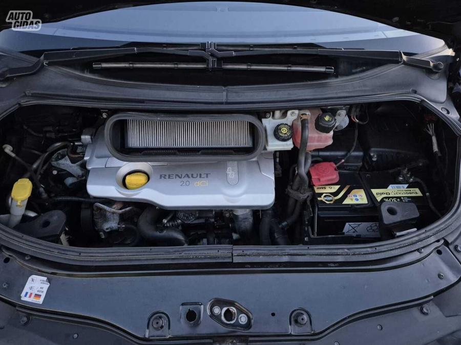 Black Renault Espace 2009 in Vilnius, with an engine capacity of 2.00 L and mileage of 290 thousand km for 2550 €, photo 13 on AUTOMOTO.COM.LV