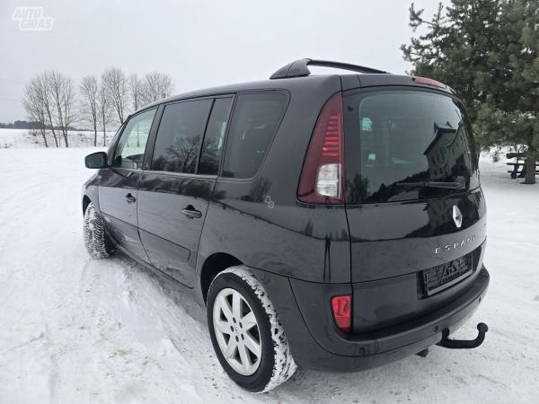 Melns Renault Espace 2010 Jurbarkas, ar dzinēja tilpumu 2.00 L un nobraukumu 239 tūkst. km par 3200 €, foto 3 vietnē AUTOMOTO.COM.LV