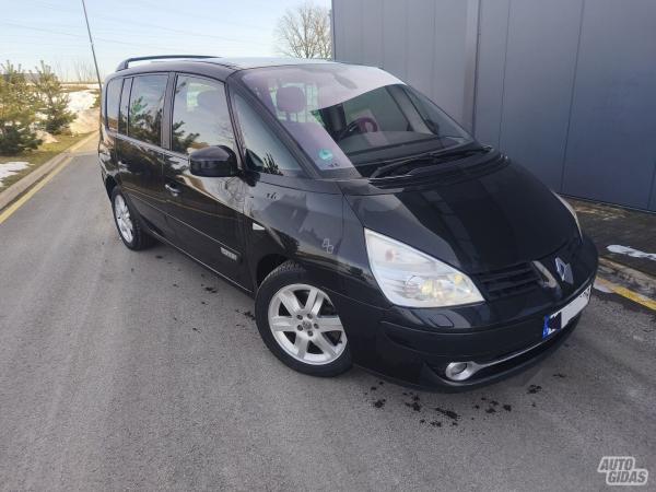 Black Renault Espace 2010 in Kaunas, with an engine capacity of 2.00 L and mileage of 194 thousand km for 3900 €, photo 1 on AUTOMOTO.COM.LV