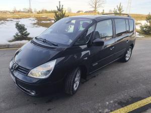 Melns Renault Espace 2010 Kauņa, ar dzinēja tilpumu 2.00 L un nobraukumu 194 tūkst. km par 3900 €, foto 2 vietnē AUTOMOTO.COM.LV