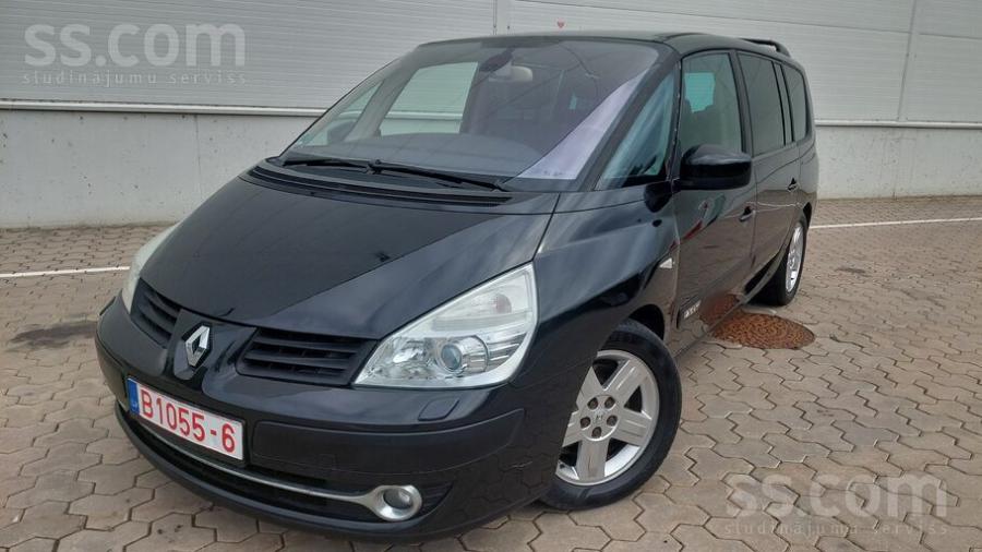 Melns Renault Espace 2010 Rīga, ar dzinēja tilpumu 2.00 L un nobraukumu 283 tūkst. km par 4950 €, foto 3 vietnē AUTOMOTO.COM.LV