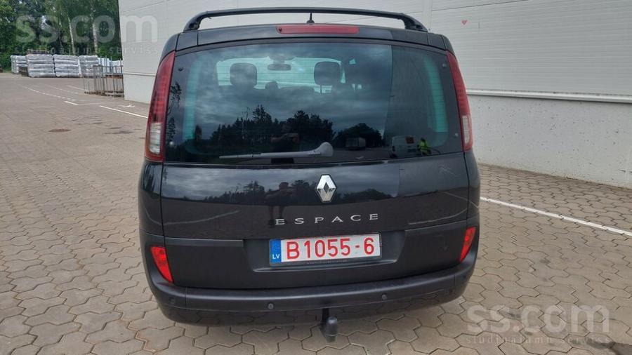 Melns Renault Espace 2010 Rīga, ar dzinēja tilpumu 2.00 L un nobraukumu 283 tūkst. km par 4950 €, foto 15 vietnē AUTOMOTO.COM.LV