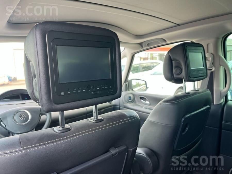 Black Renault Espace 2014 in Riga, with an engine capacity of 2.00 L and mileage of 0 thousand km for 6990 €, photo 15 on AUTOMOTO.COM.LV