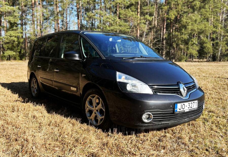 Black Renault Espace 2014 in Riga, with an engine capacity of 2.00 L and mileage of 436 thousand km for 3000 €, photo 15 on AUTOMOTO.COM.LV