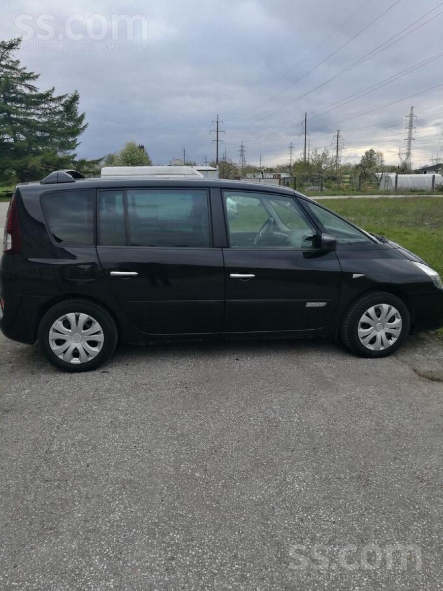 Melns Renault Espace 2014 Valka, ar dzinēja tilpumu 2.00 L un nobraukumu 270 tūkst. km par 4900 €, foto 1 vietnē AUTOMOTO.COM.LV