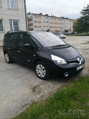 Melns Renault Espace 2014 Valka, ar dzinēja tilpumu 2.00 L un nobraukumu 270 tūkst. km par 4900 €, foto 3 vietnē AUTOMOTO.COM.LV