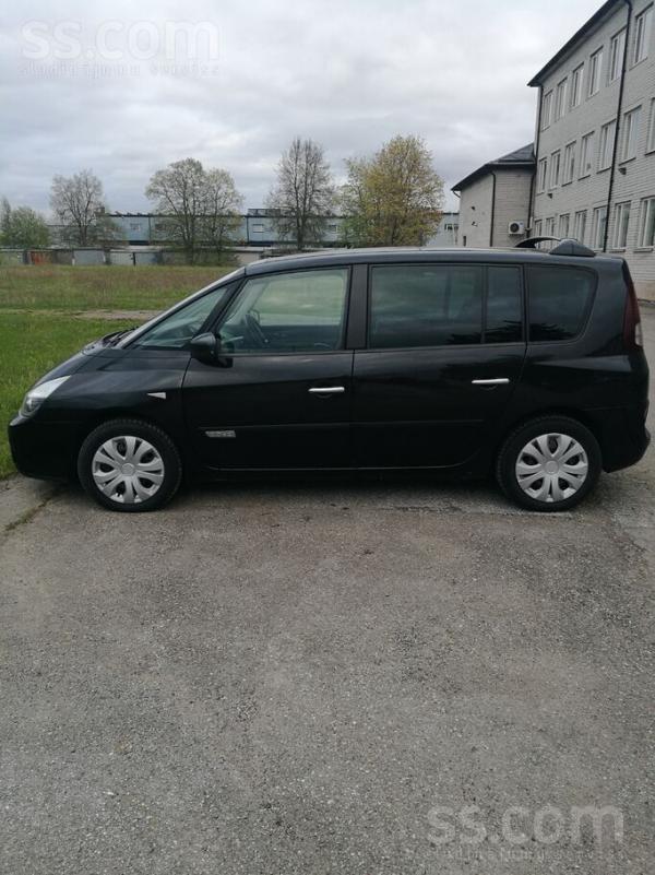 Melns Renault Espace 2014 Valka, ar dzinēja tilpumu 2.00 L un nobraukumu 270 tūkst. km par 4900 €, foto 3 vietnē AUTOMOTO.COM.LV