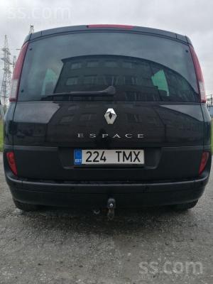 Melns Renault Espace 2014 Valka, ar dzinēja tilpumu 2.00 L un nobraukumu 270 tūkst. km par 4900 €, foto 6 vietnē AUTOMOTO.COM.LV