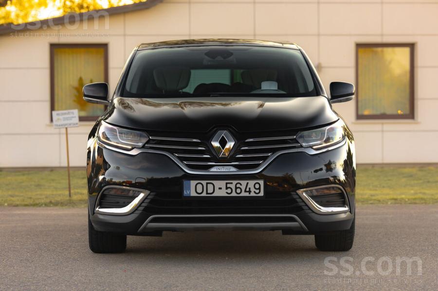 Melns Renault Espace 2015 Jelgava, ar dzinēja tilpumu 1.60 L un nobraukumu 0 tūkst. km par 15600 €, foto 2 vietnē AUTOMOTO.COM.LV