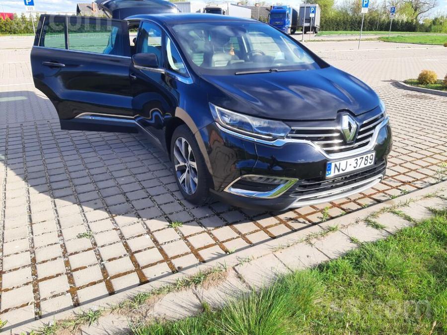 Melns Renault Espace 2015 Daugavpils, ar dzinēja tilpumu 1.60 L un nobraukumu 231 tūkst. km par 10555 €, foto 4 vietnē AUTOMOTO.COM.LV