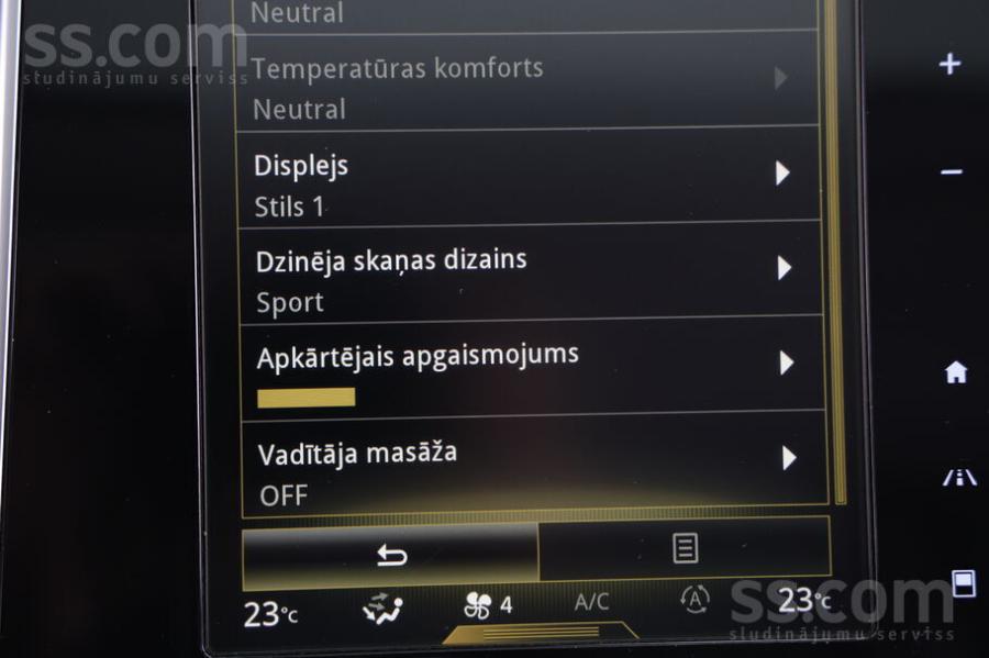 Черный Рено Эспейс 2015 в Тукумс, объемом двигателя 1.60 л и пробегом 210 тыс. км за 11700 €, фото 21 на AUTOMOTO.COM.LV