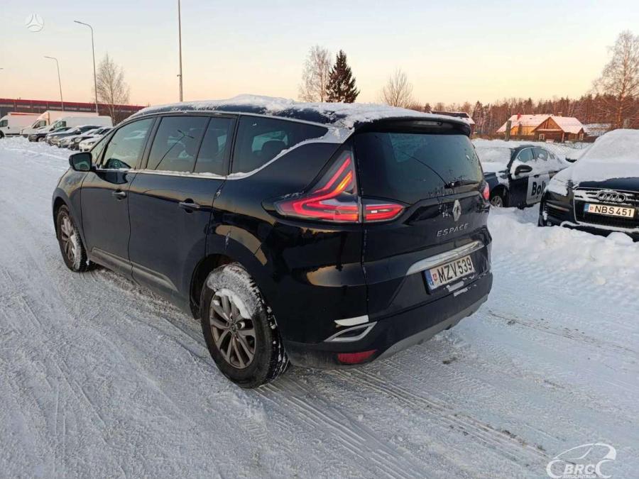 Black Renault Espace 2015 in Vilnius, with an engine capacity of 1.60 L and mileage of 250 thousand km for 7000 €, photo 4 on AUTOMOTO.COM.LV
