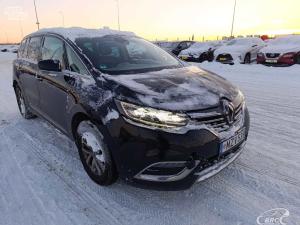 Black Renault Espace 2015 in Avizieniai, with an engine capacity of 1.60 L and mileage of 250 thousand km for 6500 €, photo 7 on AUTOMOTO.COM.LV