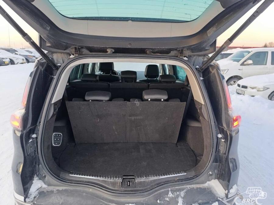 Black Renault Espace 2015 in Avizieniai, with an engine capacity of 1.60 L and mileage of 250 thousand km for 6500 €, photo 34 on AUTOMOTO.COM.LV
