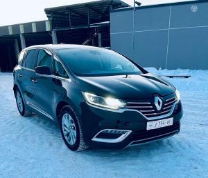 Black Renault Espace 2015 in Raseiniai, with an engine capacity of 1.60 L and mileage of 290 thousand km for 8800 €, photo 2 on AUTOMOTO.COM.LV