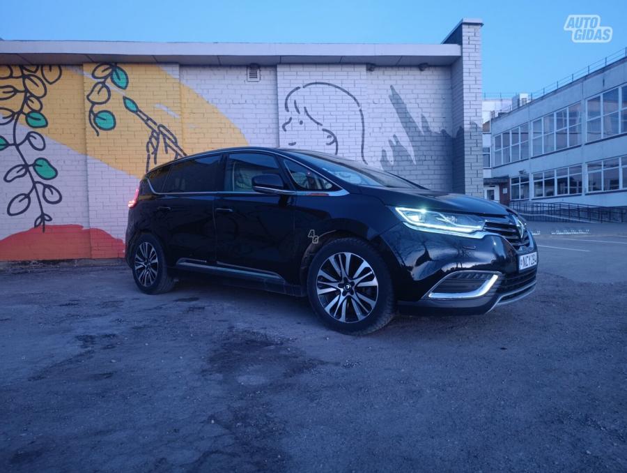 Black Renault Espace 2015 in Joniskis, with an engine capacity of 1.60 L and mileage of 323 thousand km for 10500 €, photo 4 on AUTOMOTO.COM.LV